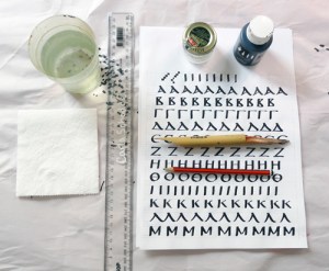 How to write Greek Uncial – Found in Antiquity